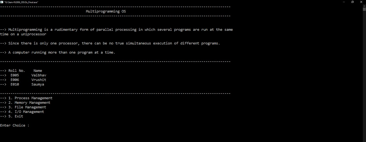 Saumya Patni - Projects